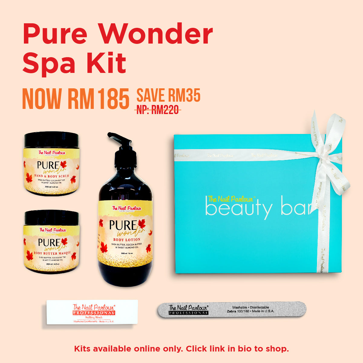 Pure Wonder Mani Pedi Spa Kit – The Nail Parlour